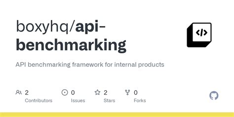 GitHub Boxyhq Api Benchmarking API Benchmarking Framework For Internal Products