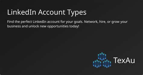 Linkedin Account Types