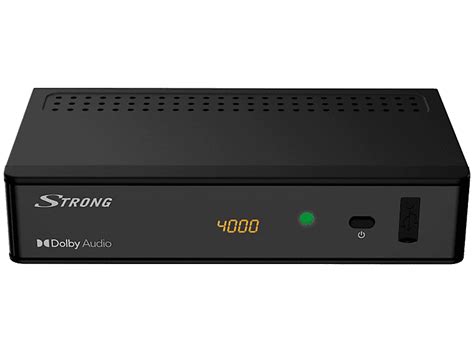 Strong Srt 8215 Dvb T2 Receiver Hdtv Dvb T Dvb T2 H 264 Dvb T2 H 265 Schwarz Mediamarkt