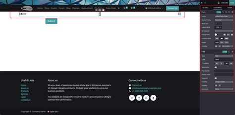 Website Forms Odoo 16 Studio Book