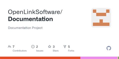openlink software on linkedin github openlinksoftware documentation documentation project