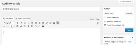 how to build a custom knowledge base with wordpress