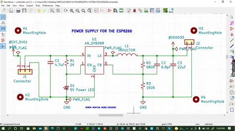 3V3 Power Supply System For ESP8266 Hackster Io