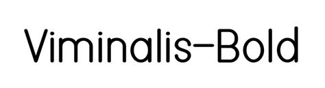 Viminalis Bold Font