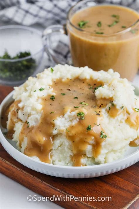Mashed Potatoes And Gravy Recipe