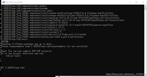 windows下esp idf环境搭建 vs code插件 idf py menuconfig vs csdn博客