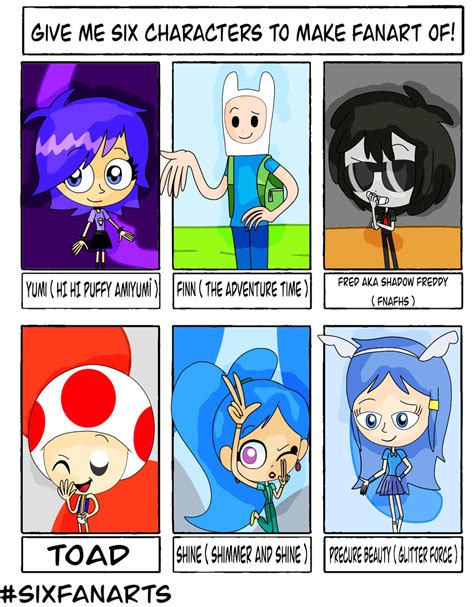 Six Fanart Challenge 9 By Solarchroniclesxi On Deviantart