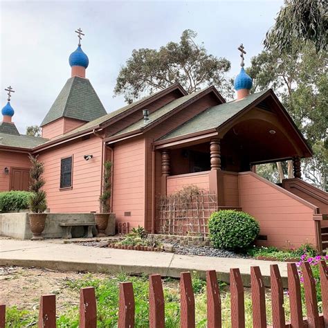 Saint Seraphim Of Sarov Russian Orthodox Church Seaside Ca Local