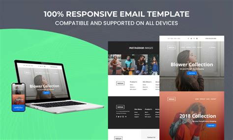 design an editable and responsive html email template by tanvirtech77