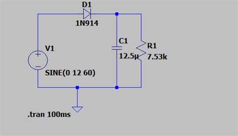 Voltage Why Am I Getting This Oscilloscope Reading Half Wave Rectifier Electrical