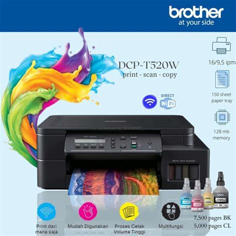 Jual Printer Brother Dcp T520w Wifi Di Seller Majwa Computer Babakan Surabaya Kota Bandung