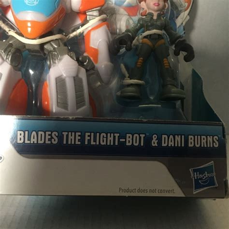 New Transformers Rescue Bots Blades The Flight Bot Dani Burns Figure