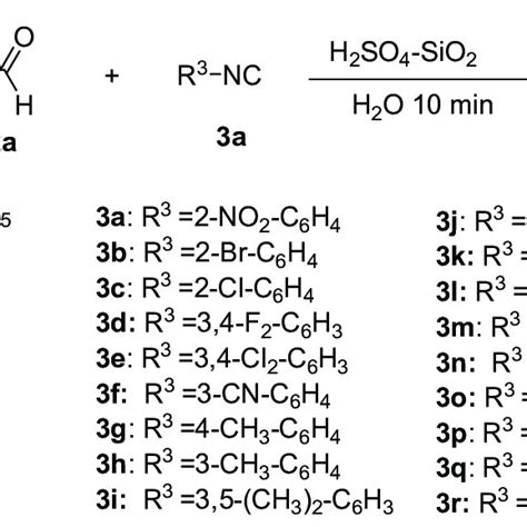 Scheme 3 Passerini Reaction Under The Optimized Catalytic Conditions Download Scientific Diagram