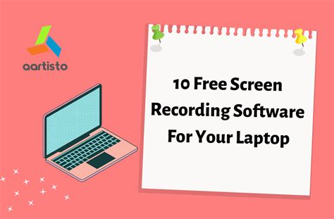 10 Free Screen Recording Software For Your Laptop Aartisto Web Media