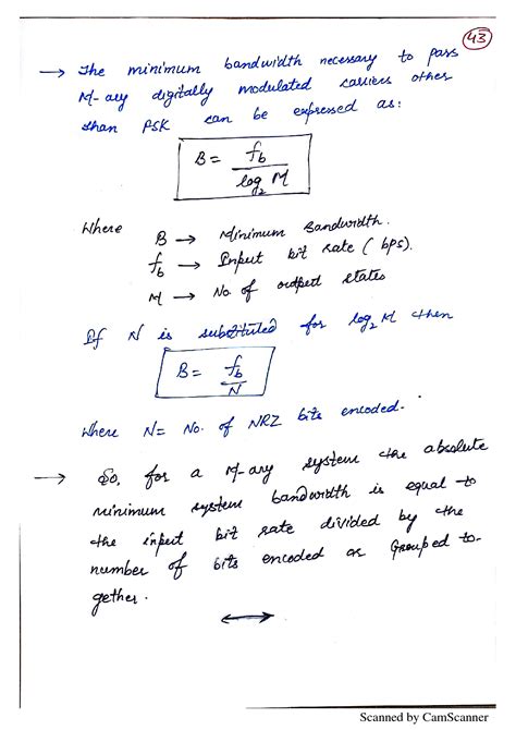 Solution Digital Modulation Notes On M Ary Encoding And Quaternary