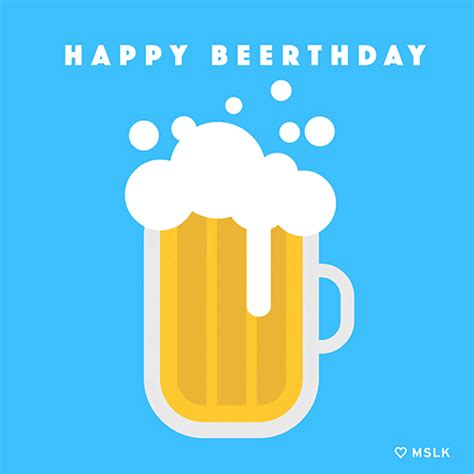 Happy Birthday Beer  S