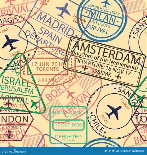 Passport Stamp Wallpaper At Bennie Morris Blog