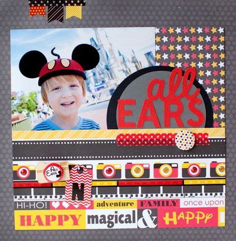 Pin On Disney Scrapbook Ideas
