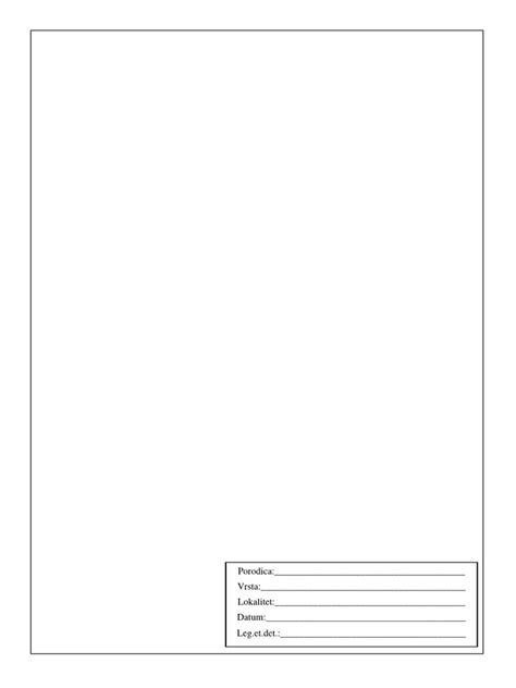 32122 114126 Obrazac Za Herbar Pdf