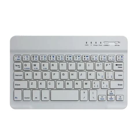Universal Ultra Slim White Logitech Wireless Keyboard Game Keyboard For Pc In Keyboards From