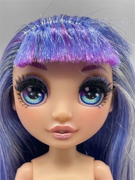 Rainbow High Violet Willow Doll Nude Articulated Doll Series Wave Picclick Uk
