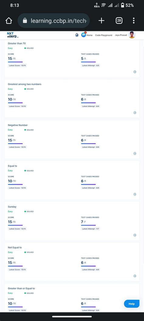 Jaya Prasad Kavuru On Linkedin Day34 50daysofcodechallenge Nxtwave