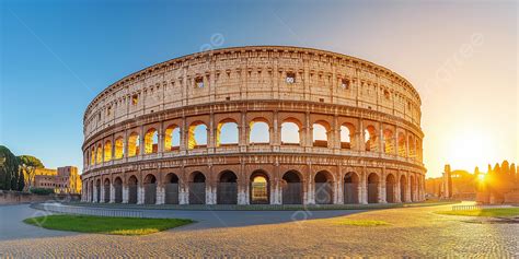 이탈리아 로마 역사적 랜드마크의 일출 콜로세움 스톡 사진 콜로세움 일출 로마 건축 배경 역사적인 콜로세움 장면 배경 일러스트 및 사진 무료 다운로드 Pngtree