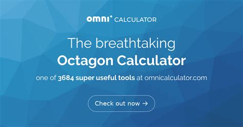 Octagon Calculator Shape Definition