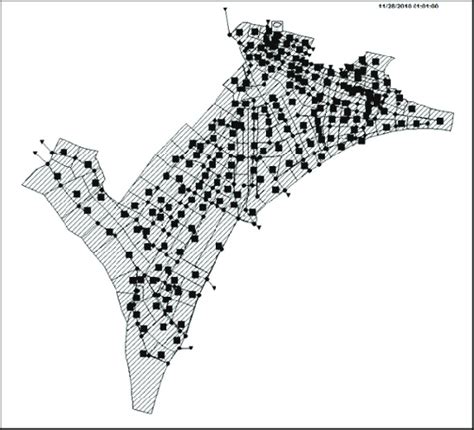 Urban Drainage Model In Swmm For The City Of Quynhon Download Scientific Diagram