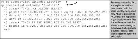 Creating Or Editing An ACL Offline