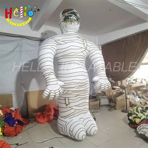Venta Caliente De Momia Inflable De 4 Metros De Alto Para Decoración De