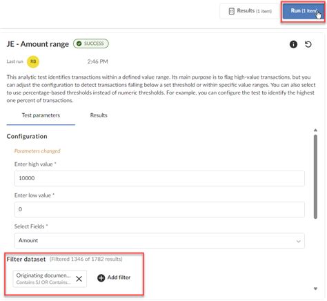 Manage Analytic Tests In The Analytics Hub