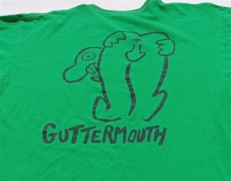 Vintage Guttermouth Ahole Middle Finger T Gem