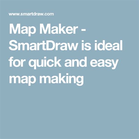 Map Maker Smartdraw Is Ideal For Quick And Easy Map Making