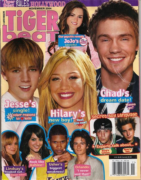 Tigerbeat Nov 2004 Teen Magazine 2000s Magazines Fashion Magazine Cover