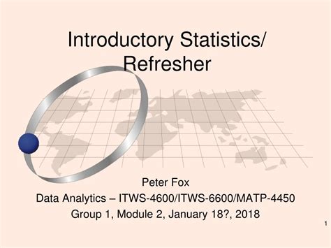 Ppt Introductory Statistics Refresher Powerpoint Presentation Free