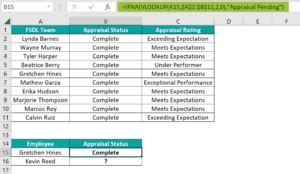 IFNA Excel Function Formula Step By Step Examples How To Use