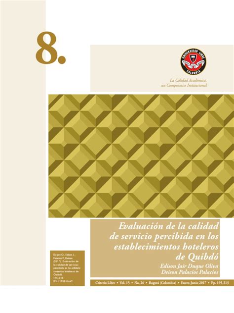 Portalderevistasgestor Adelarevistaevaluacion De La Calidad De
