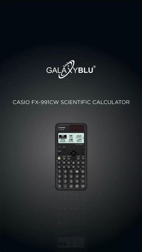 casio fx 991cw scientific calculator