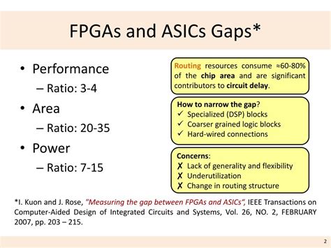 Ppt Routing Wire Optimization Through Generic Synthesis On Fpga Carry Powerpoint Presentation