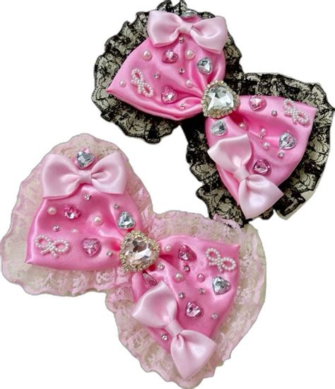 Agejo Gyaru Diy Hair Bows ♥︎ Recortes