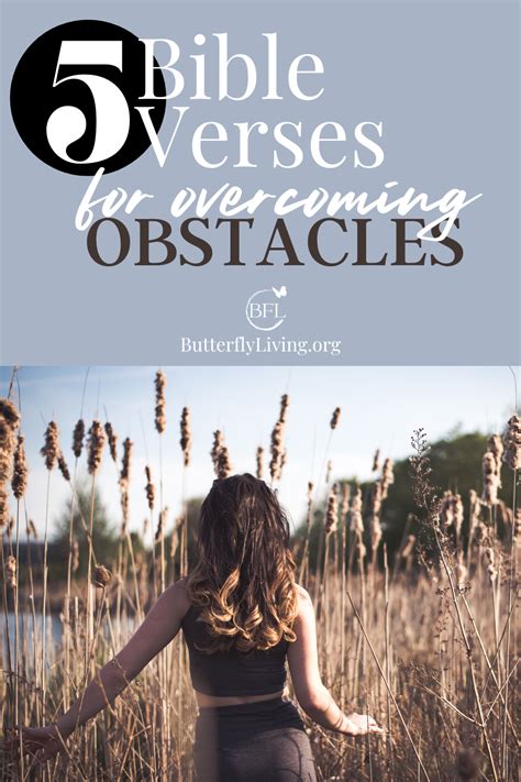 Overcoming Obstacles Through Faith 5 Helpful Bible Verses And Tips To