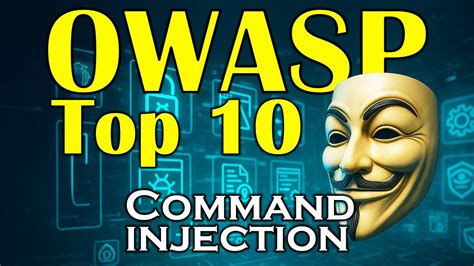 Command Injection Hacking The Owasp Top 10 Youtube