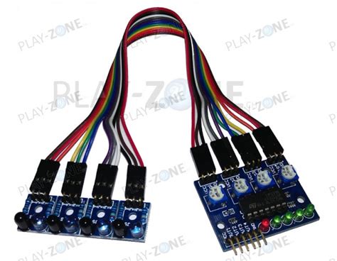Play Zonech Yfrobot Vierfach Ir Sensor Mit Lm339 Komparator