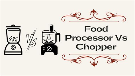 Difference Between Food Processor And Chopper At Arnold Emerson Blog