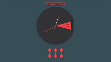 Controlled Clockhtml5 Css3 Devpost
