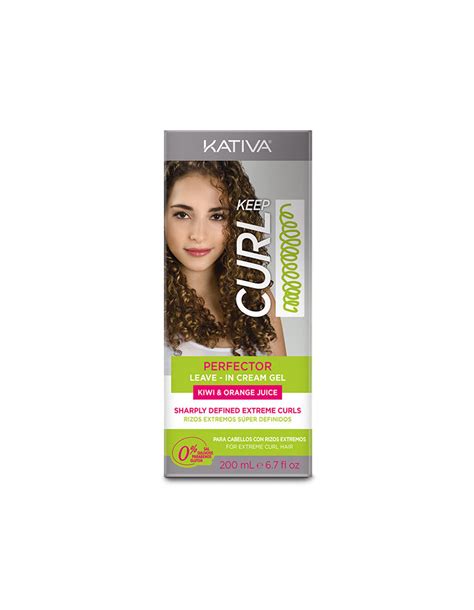 Kativa Perfector Leave In Cream Gel 200 Ml Keep Curl Milia Cosmetics