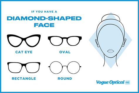 Diamond Shaped Face Glasses