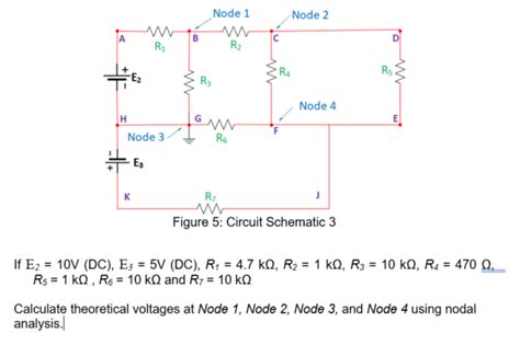 Solved Node 2 Node 1 W R2 W R1 A R4 Rs W R3 Node 4 Gm M H