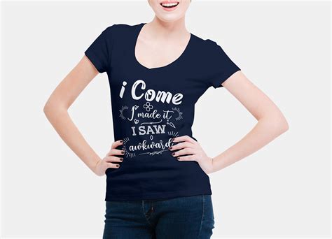 Women Funny T Shirt On Behance